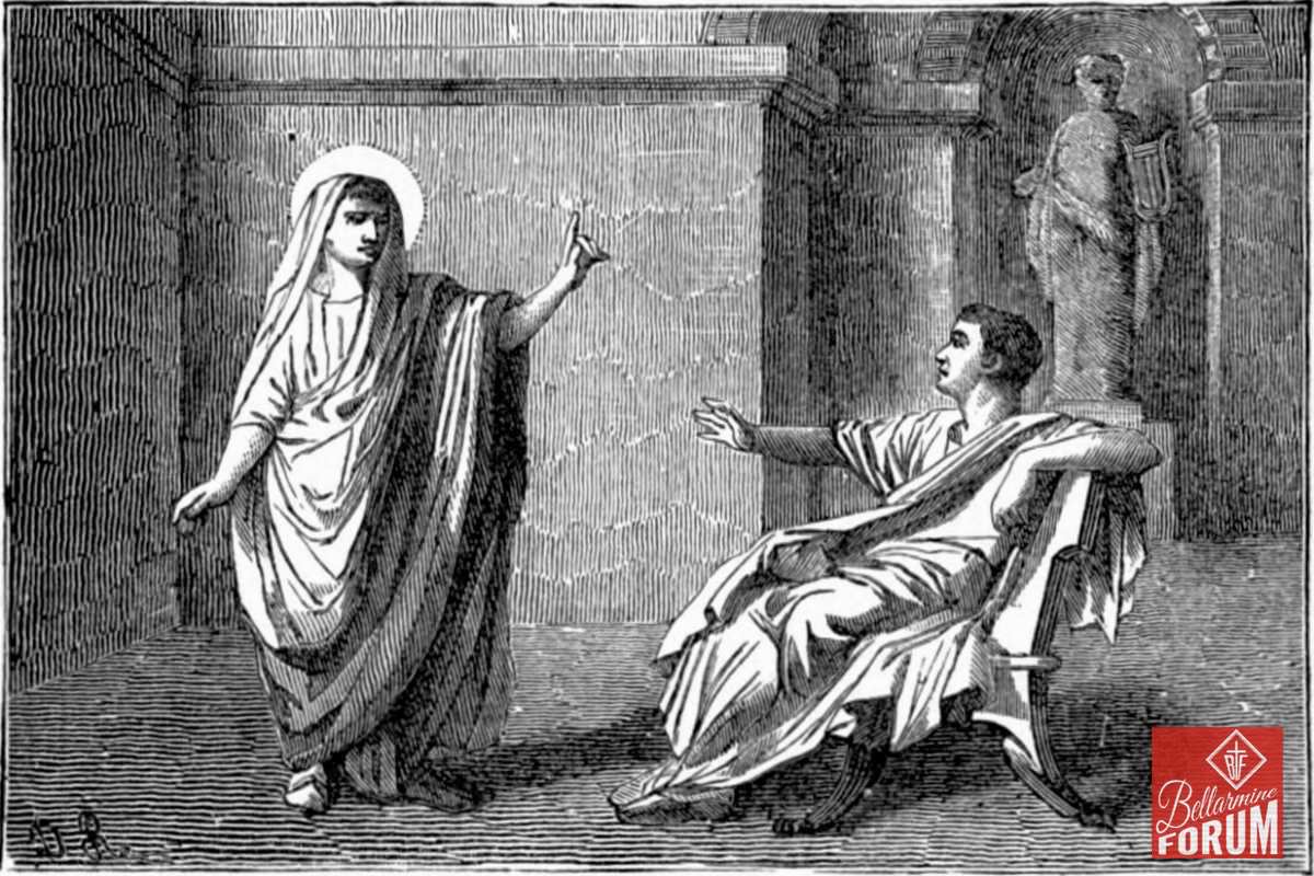 APRIL 18 - ST. APOLLONIUS, MARTYR. - The Bellarmine Forum