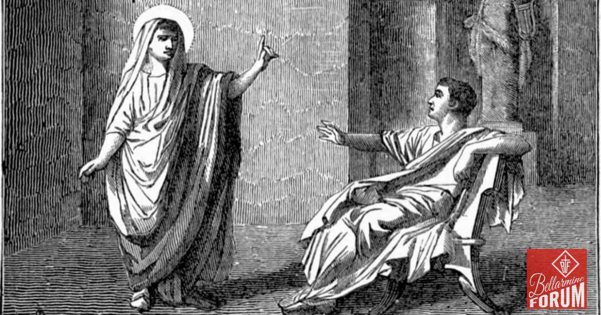 APRIL 18 - ST. APOLLONIUS, MARTYR. - The Bellarmine Forum